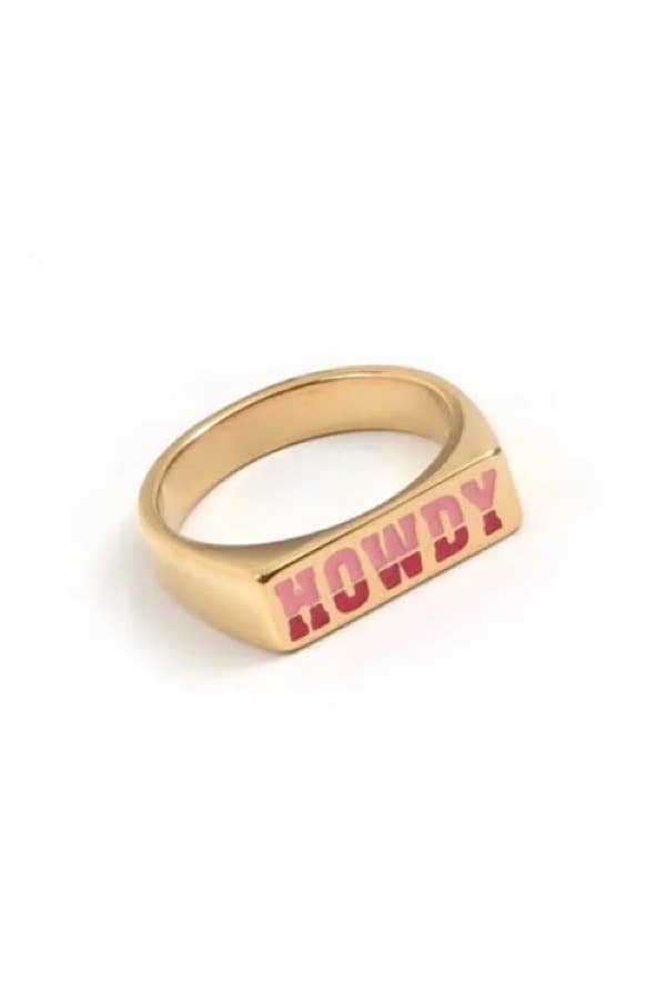 Natural Elements Howdy Gold Ring – The Fernweh Boutique